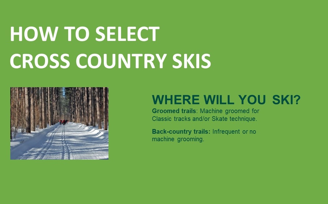 How To Select Cross Country Skis